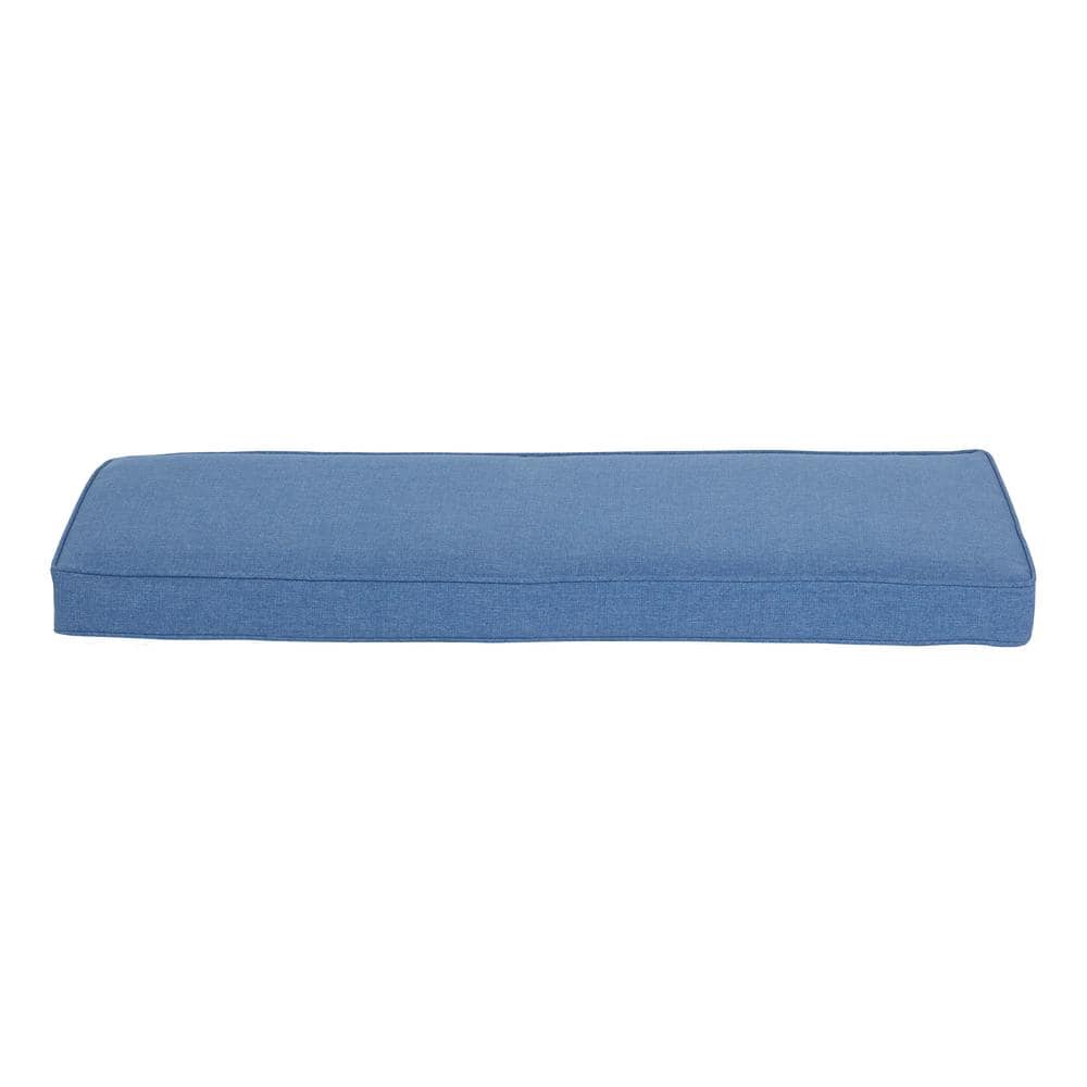 Hampton Bay 46 in. W x 18 in. D CushionGuard Universal Outdoor Bench ...