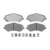 ACDelco Ceramic Disc Brake Pad - Front 14D1273CH - The Home Depot