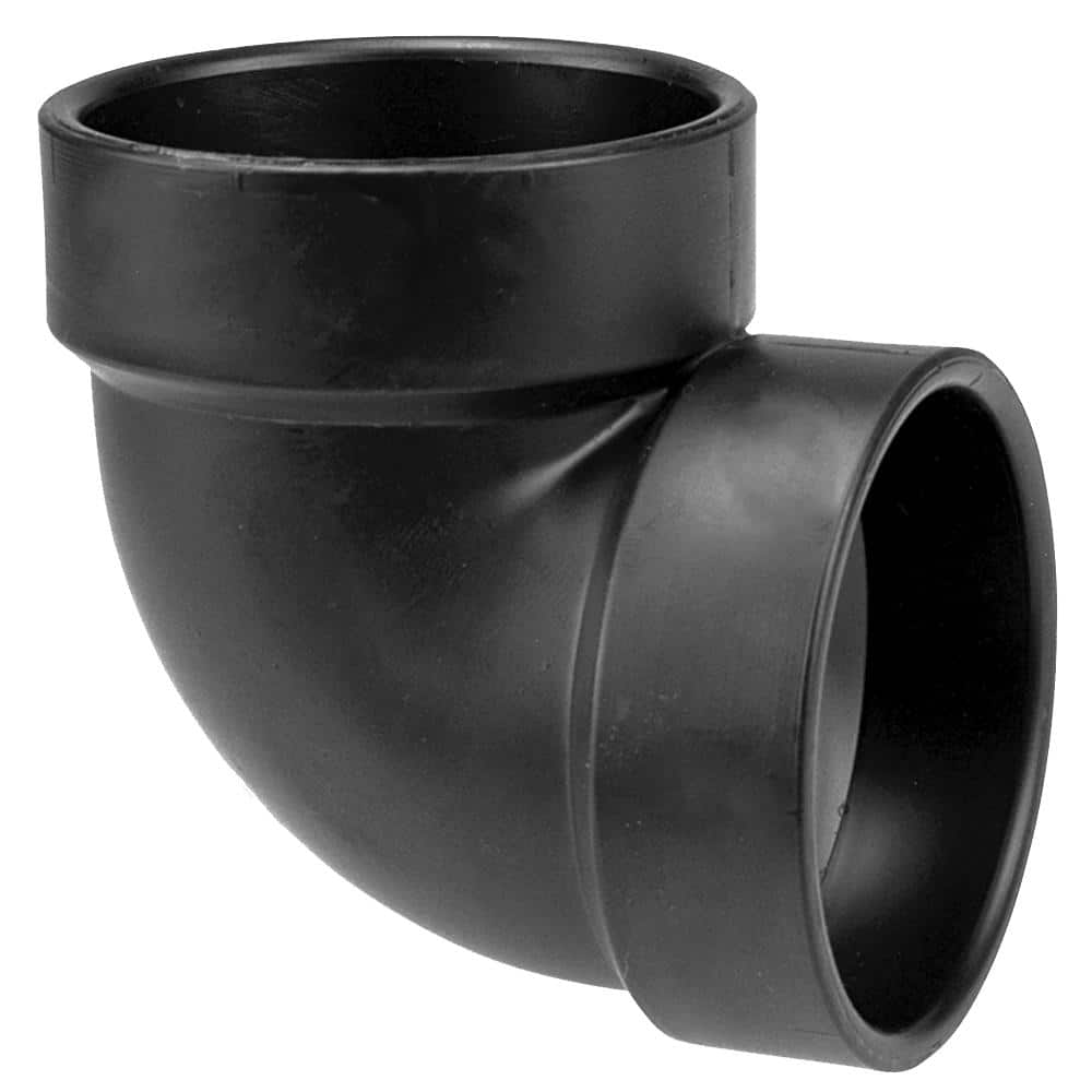 IPEX 3 in. ABS DWV 90° Hub x Hub Vent Elbow 427011 - The Home Depot