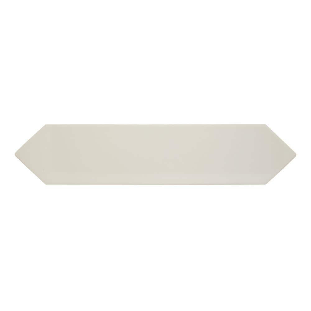 Roca Color Tender Gray 3 in. x 12 in. Bright Picket Ceramic Wall Tile ...