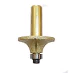 Monster 1/2 in. Shank Radius Brazed Diamond Router Bit RBQL044612