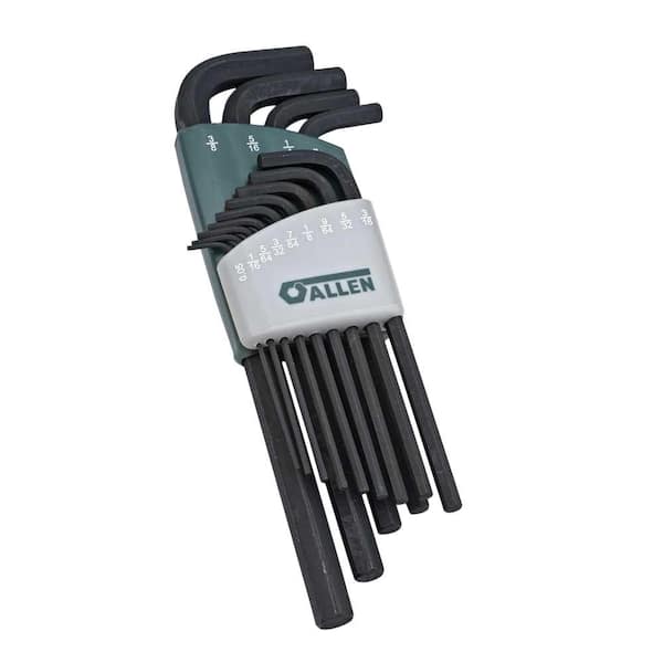 Allen Long Arm SAE Hex Key Set (13-Piece) 56603G - The Home Depot