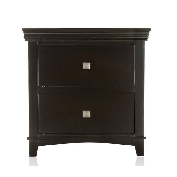 Furniture of America Chandler 2-Drawer Espresso Nightstand IDF-7113EX-N ...