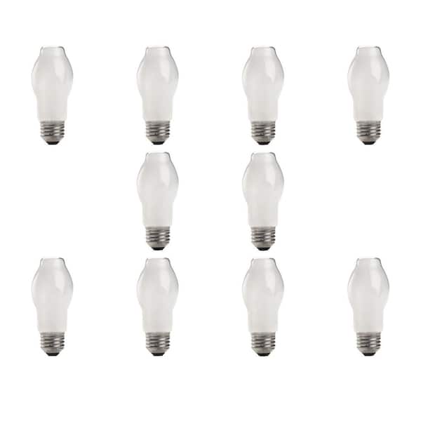 Bulbrite 75-Watt Equivalent A19 with Medium Screw base E26 in Soft White Finish Dimmable 2700K ...
