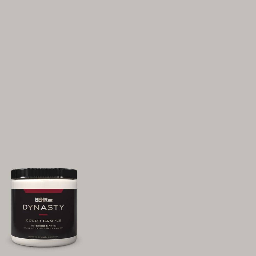 BEHR DYNASTY Home Decorators 8 oz. #HDC-WR15-3 Noble Gray Matte Stain ...