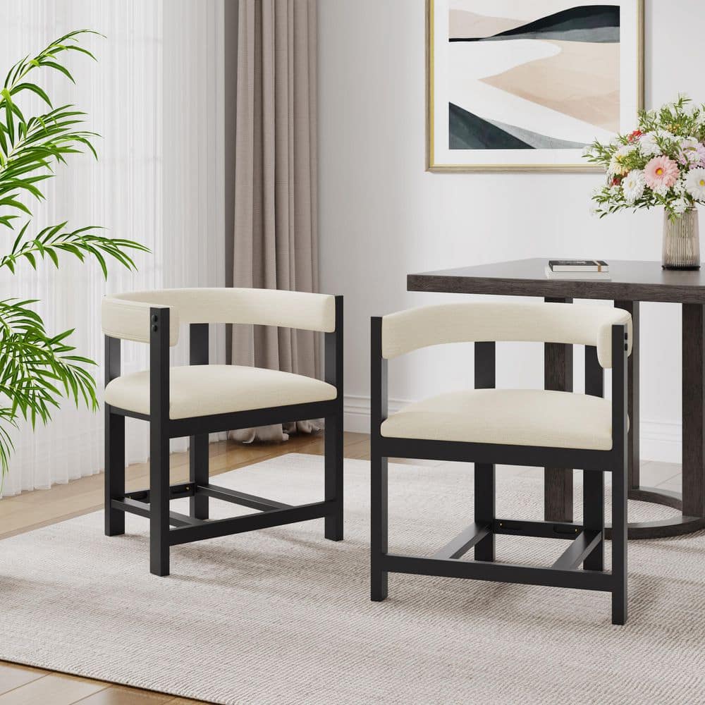 CHRISTOPHER KNIGHT HOME Victoria Modern Upholstered Open Back Dining ...