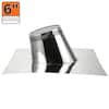 ALLFUEL HST AllFuel 6 in. 1/12 to 6/12 Pitch Roof Flashing for Double ...