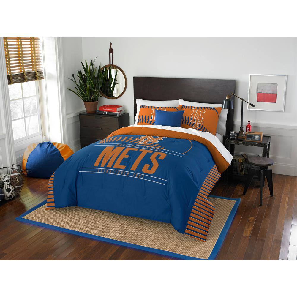 THE NORTHWEST GROUP Mets 3-Piece Multicolored Full Comforter Set ...