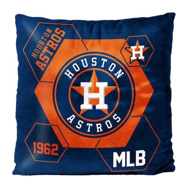 THE NORTHWEST GROUP MLB Astros Connector Velvet Reverse Pillow ...
