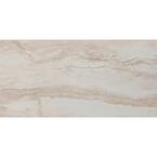 MSI Romagna Ivory 12 in. x 24 in. Polished Porcelain Floor and Wall ...