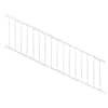 Vista 36 in. H x 96 in. W White Aluminum Stair Railing Kit PBRS8WT36X ...
