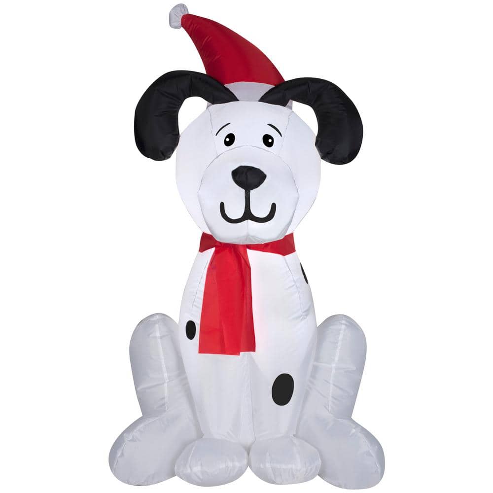 Gemmy 3.5 ft. Inflatable Airblown Dalmation Puppy G-35294 - The Home Depot