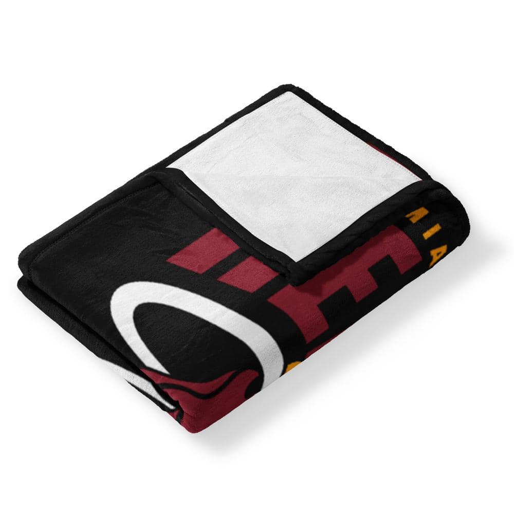 THE NORTHWEST GROUP NBA Heat High Block Multicolor Silk Touch Throw ...