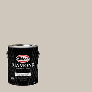Glidden Diamond 1 qt. PPG1022-2 Intuitive Eggshell Interior Paint with ...