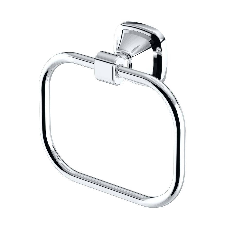 Gatco Beverly Wall Mounted Towel Ring in Chrome 5512 - The Home Depot