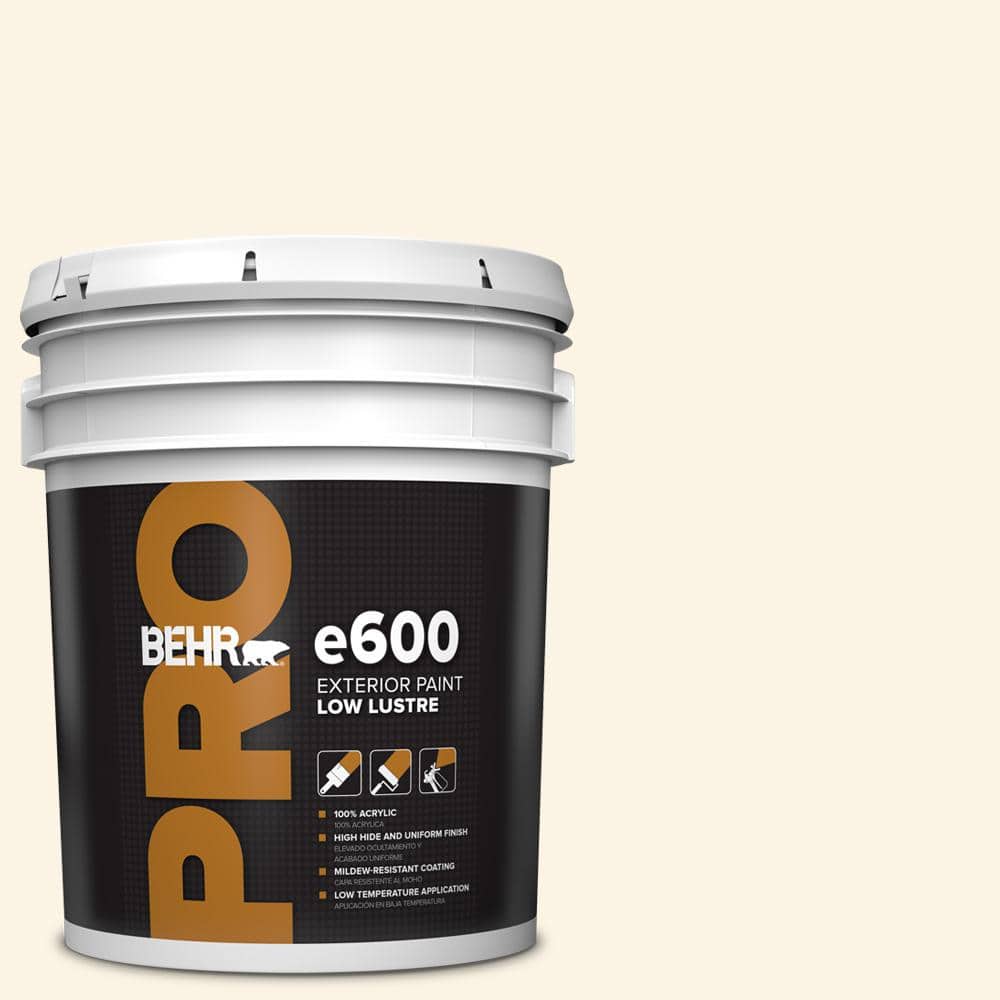 BEHR PRO 5 gal. #PWL-81 Spice Delight Low Luster Exterior Paint PR62005 ...