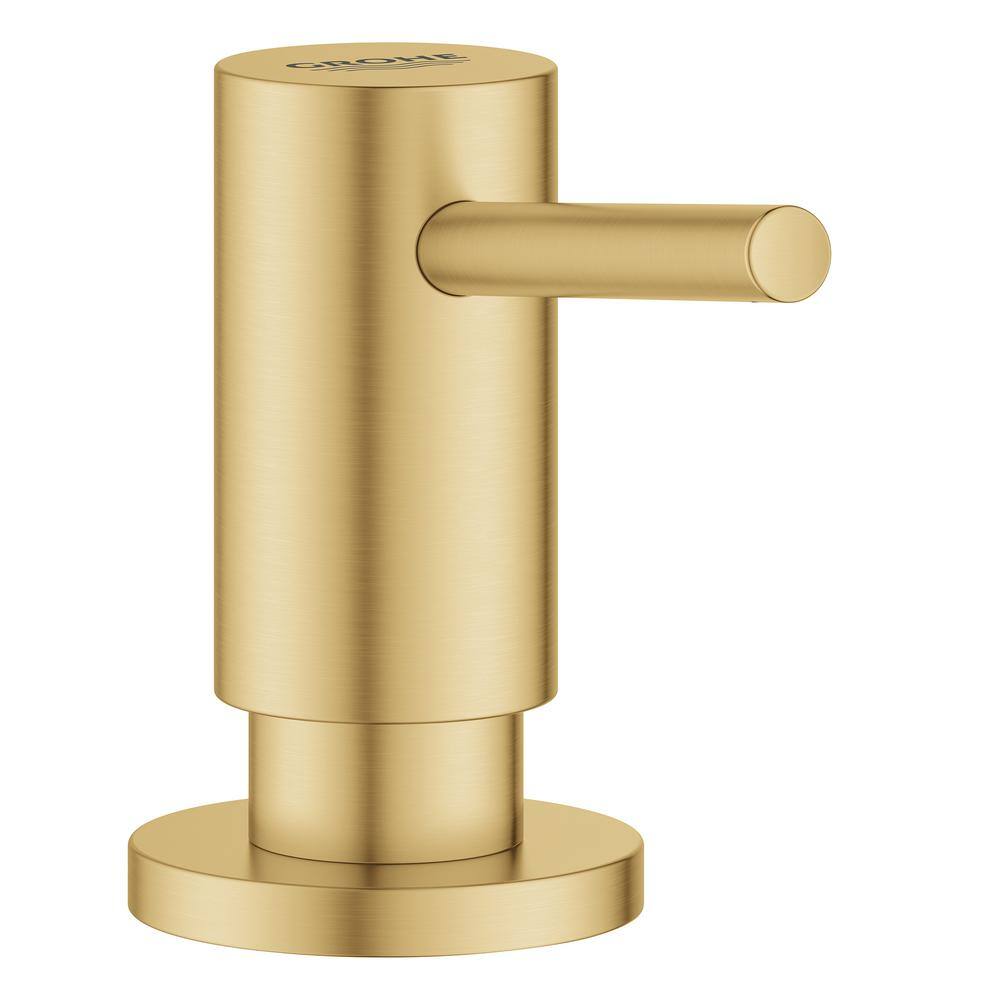 GROHE Cosmopolitan Liquid Soap Dispenser in Brushed Cool Sunrise ...