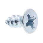 Prime-Line #4 x 1/2 in. Zinc Plated Steel Phillips Drive Flat Head Wood ...
