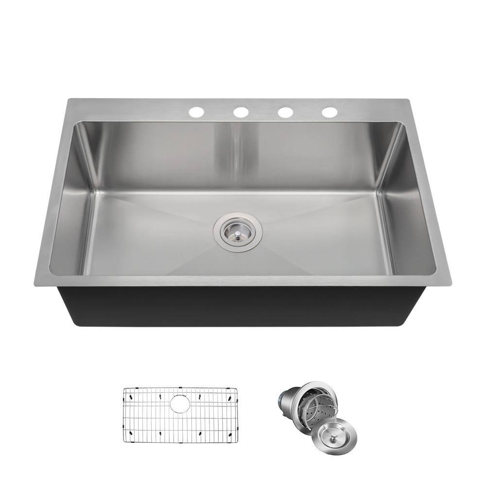 Have a question about MR Direct Drop-in Stainless Steel 31 in. 4-Hole ...