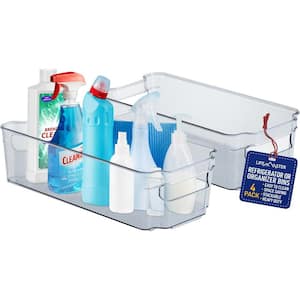 LIFEMASTER 2 Piece Stackable Refrigerator and Freezer Containers Set ...