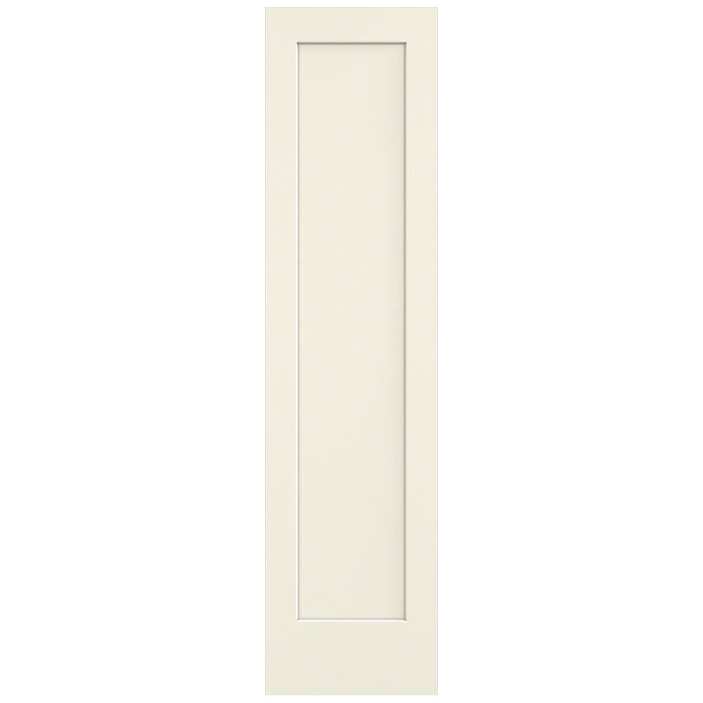 JELD-WEN 24 in. x 96 in. Madison Vanilla Painted Smooth Solid Core ...