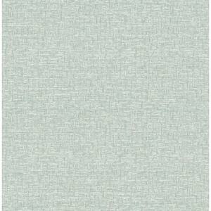 A-Street Prints Chiniile Slate Blue Linen Texture Wallpaper Sample 2948 ...