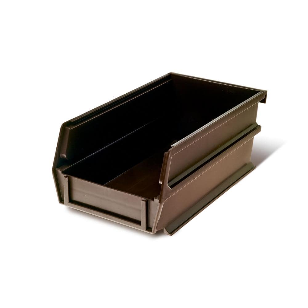Triton Products 4-1/8 in. Brown Tool Storage Bin (10-Pack) 3-220BR-10