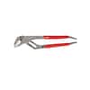 Milwaukee 12 in. Straight-Jaw Pliers with Comfort Grip and Reaming ...