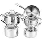 Cooks Standard Classic 9-Piece Stainless Steel Cookware Set 02492