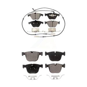 TEC Front Rear Ceramic Brake Pads Kit For Lexus GS300 SC430 IS300 GS400 ...