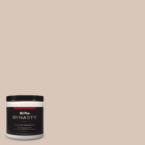 BEHR PREMIUM PLUS 8 oz. #MQ3-38 Suede Beige Eggshell Enamel Interior ...