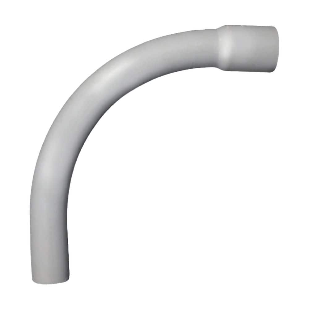 Cantex 1.25 in. 90° Bell End PVC Elbow Conduit Fitting for Cantex PVC ...