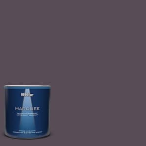 BEHR MARQUEE 1 gal. #670F-7 Blackberry Wine Satin Enamel Interior Paint ...