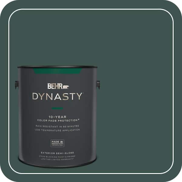BEHR DYNASTY 1 gal. #480F-7 Sycamore Tree Semi-Gloss Exterior Stain ...