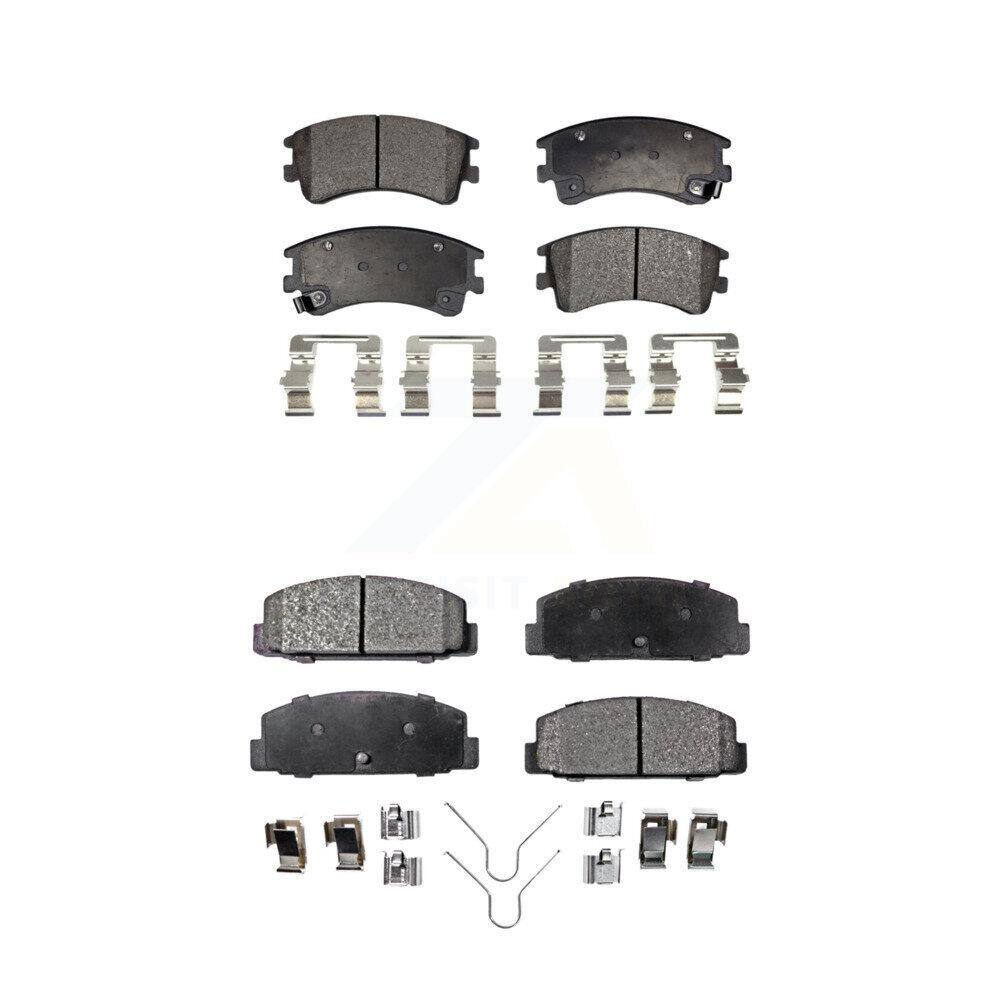 TEC Front Rear Ceramic Brake Pads Kit For 2003-2005 Mazda 6 KTC-100498 ...