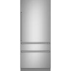 Cafe 36 in. 20.1 cu. ft. Built-In Bottom Freezer Refrigerator in ...