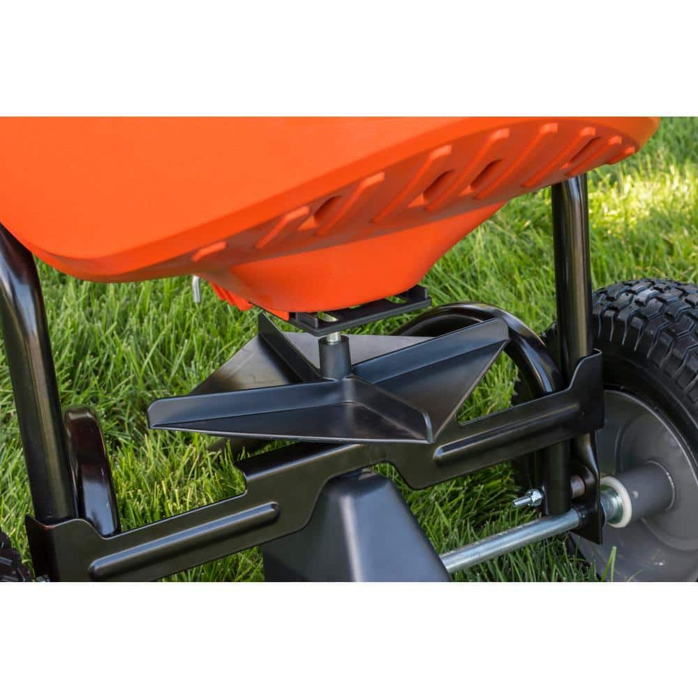 130 lbs. Capacity Push Salt Spreader with Stainless Steel Axle Deals ...