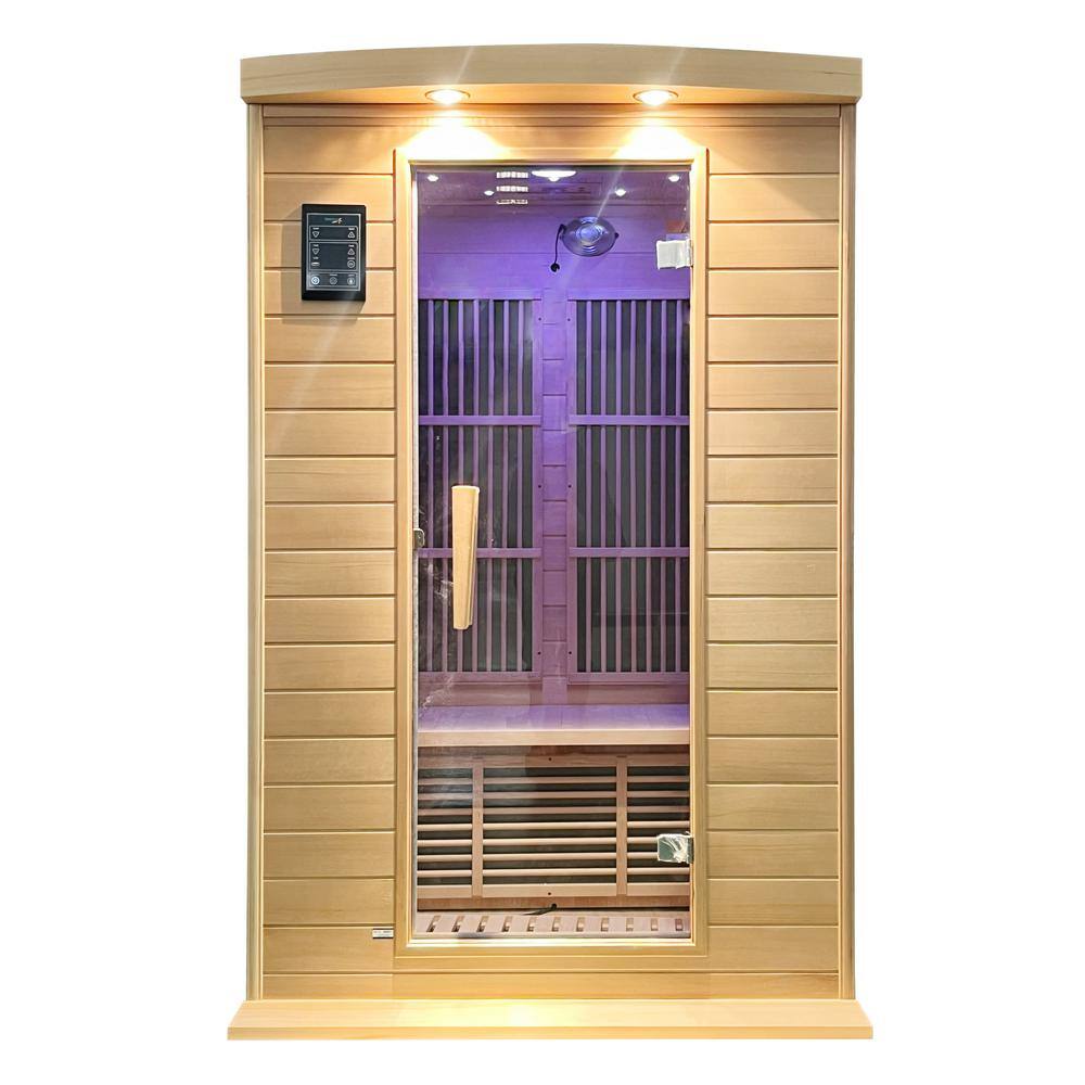 Have a question about SteamSpa 2-Person Indoor Hemlock Wood Infrared ...