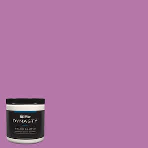 BEHR PREMIUM PLUS 8 oz. #P110-5A Eccentric Magenta Semi-Gloss Interior ...