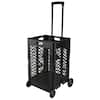 PACK-N-ROLL 17 in. W Mesh Rolling Utility Cart 410-467-0111 - The Home ...