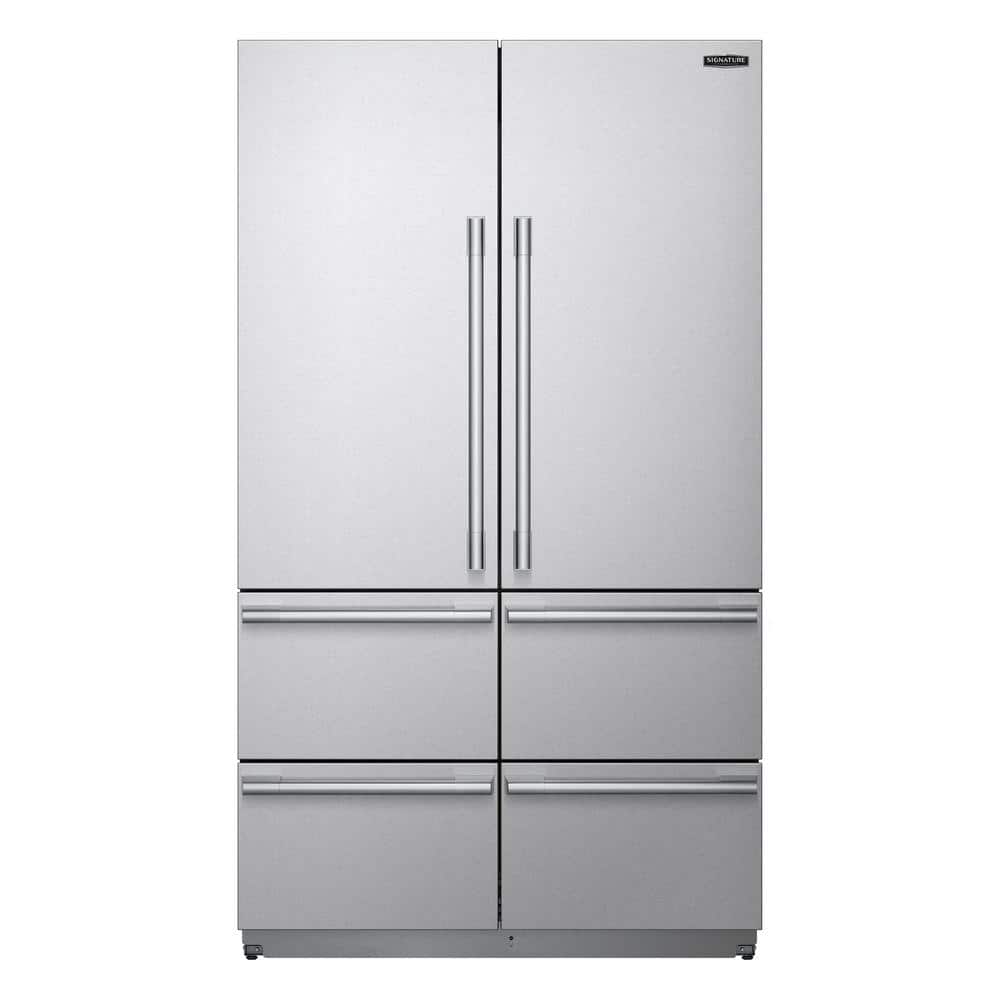 LG SIGNATURE 48 in. 26 cu. ft. French Door Column Refrigerator with ...