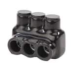 Polaris 3/0 - 6 AWG Bagged Insulated Multi-Tap Connector, Black IPL3/0 ...