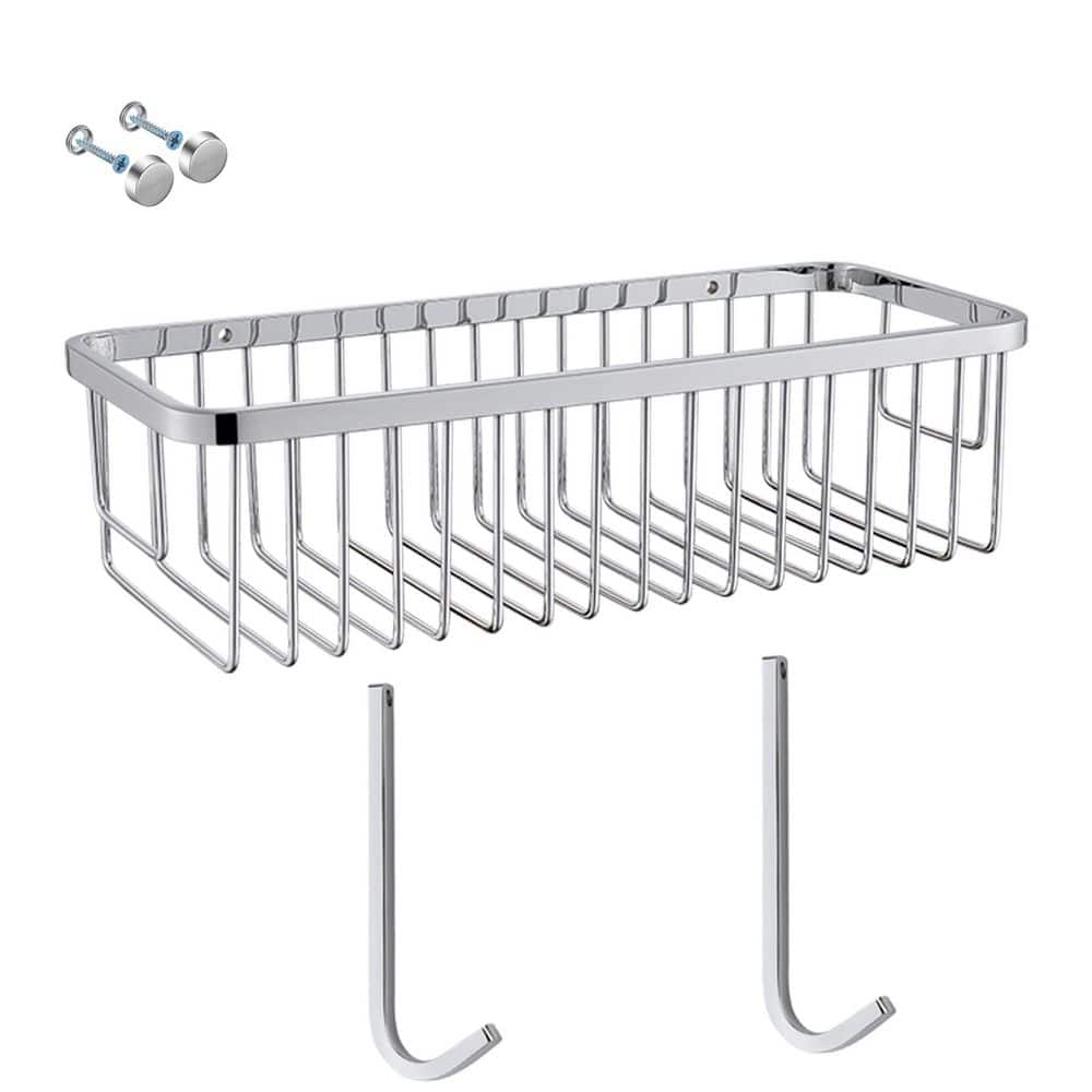 ATKING Stainless Steel Wall Mounted Rectangle Shower Caddy Shower ...