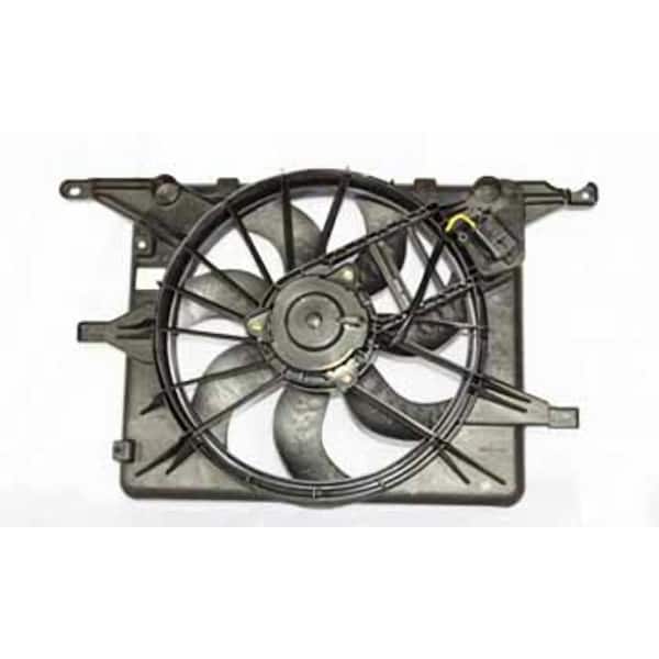 TYC Dual Radiator and Condenser Fan Assembly 621830 - The Home Depot