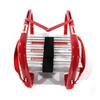 Angel Sar 25 ft. 990 lb. Aluminum 3 Story Fire Safety Ladder with Anti ...
