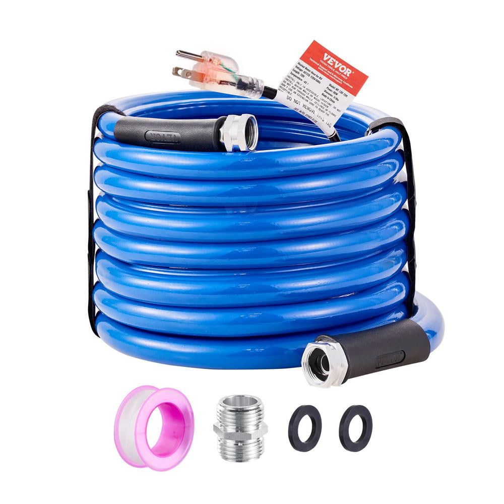VEVOR 25 ft. Heated Water Hose for RV, Heated Drinking Water Hose ...