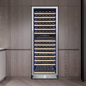 Nipus 23.5 in. Dual Zone Wine Cellar Cooling Unit 154+ Bottles Built in ...