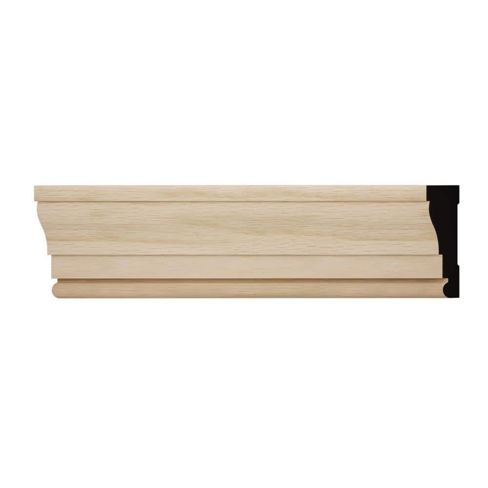 Ekena Millwork WM376 0.69 in. D x 2.25 in. W x 6 in. L Wood (White Oak ...