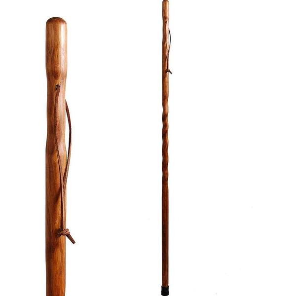 Brazos Trail Blazer 55 in. Twisted Walking Stick Tan 603-3000-1339 ...