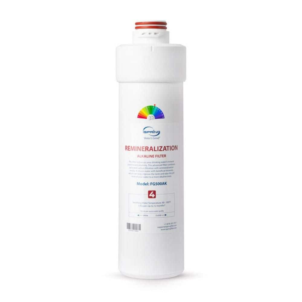 ISPRING Activated Carbon Alkaline Replacement Filter for RO5004F-AK ...